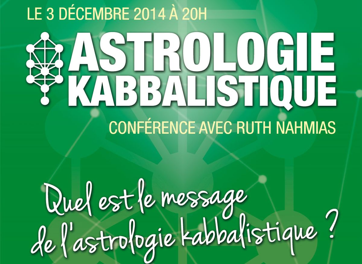 Conférence d'astrologie kabbalistique avec Ruth Nahmias - FemininBio