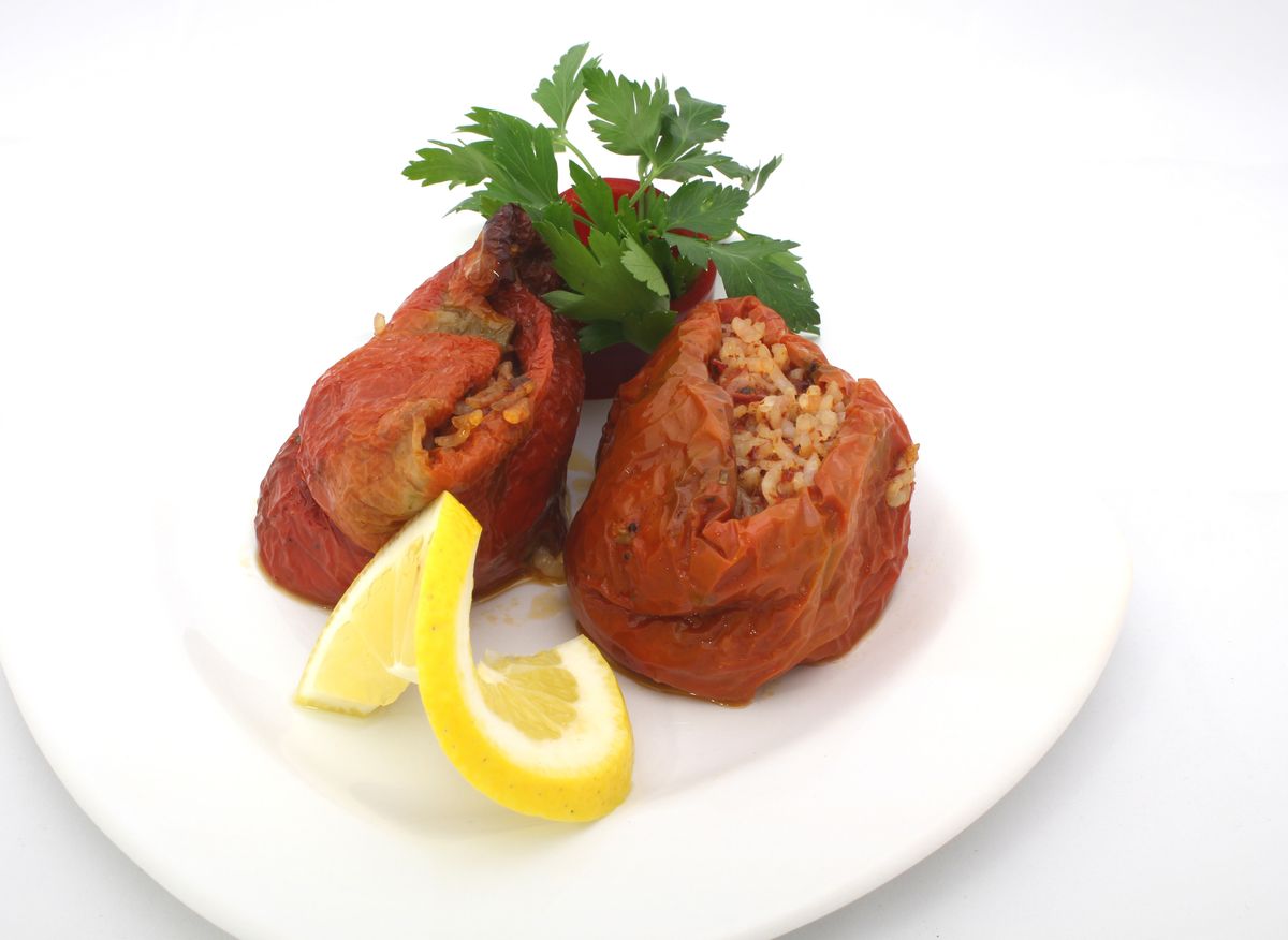 Petits farcis au riz persillé et olives - FemininBio