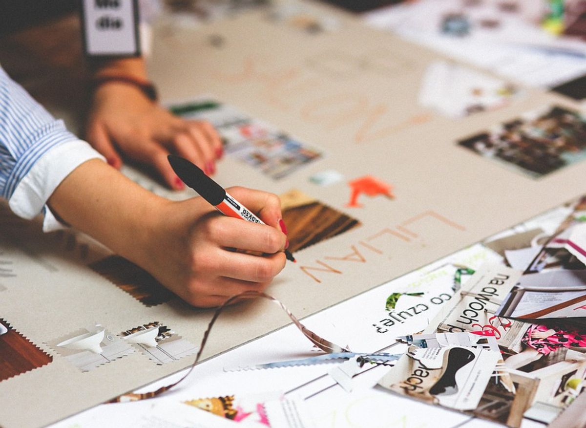 Zen & Organisée: Je visualise mon objectif en créant un tableau créatif ...