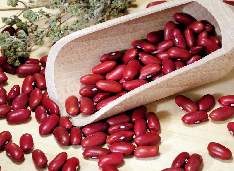 Soupe d'été aux haricots rouges et son pistou - FemininBio