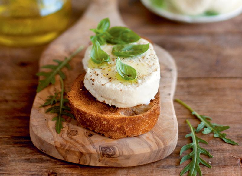 Petit fromage en saumure au kéfir et citron - FemininBio