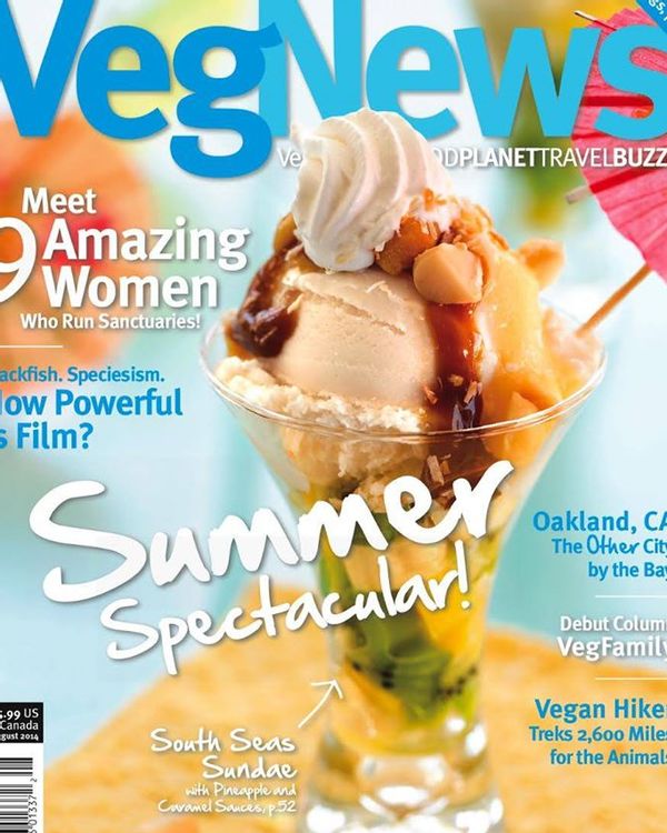 Vegnews : magazine vegan américain - FemininBio