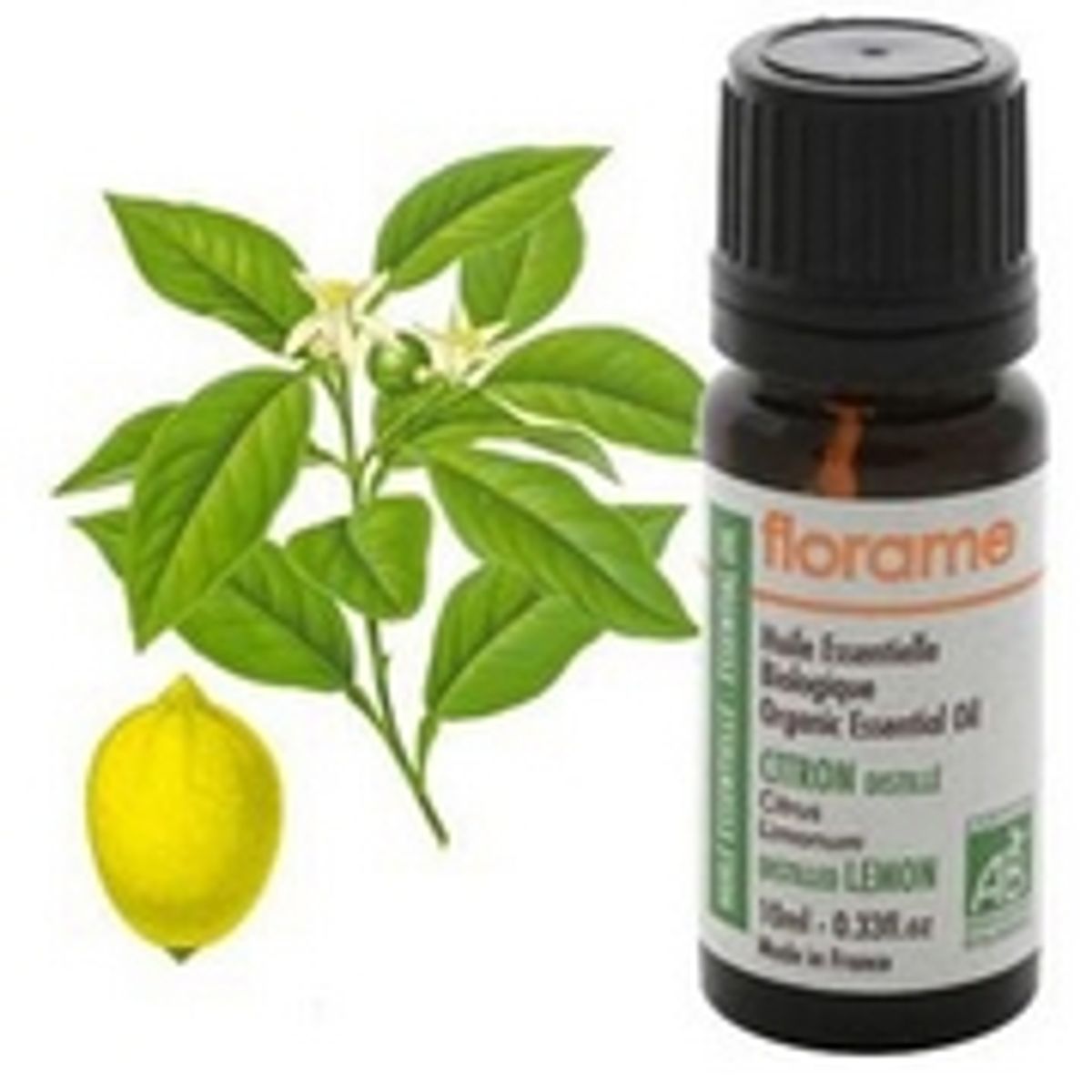 Avis Citron distillé bio (citrus limonum) - huile essentielle Florame ...