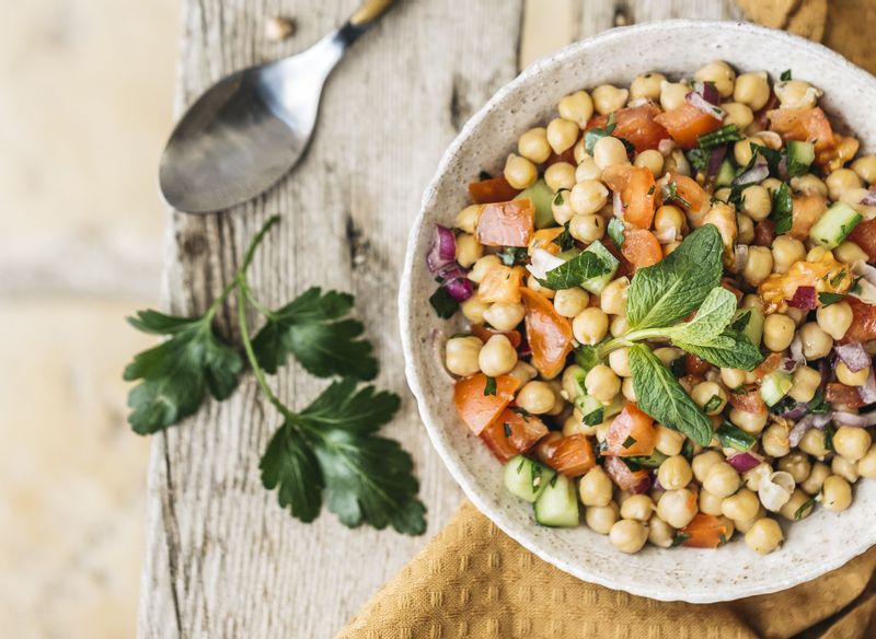 Salade de pois chiche - FemininBio